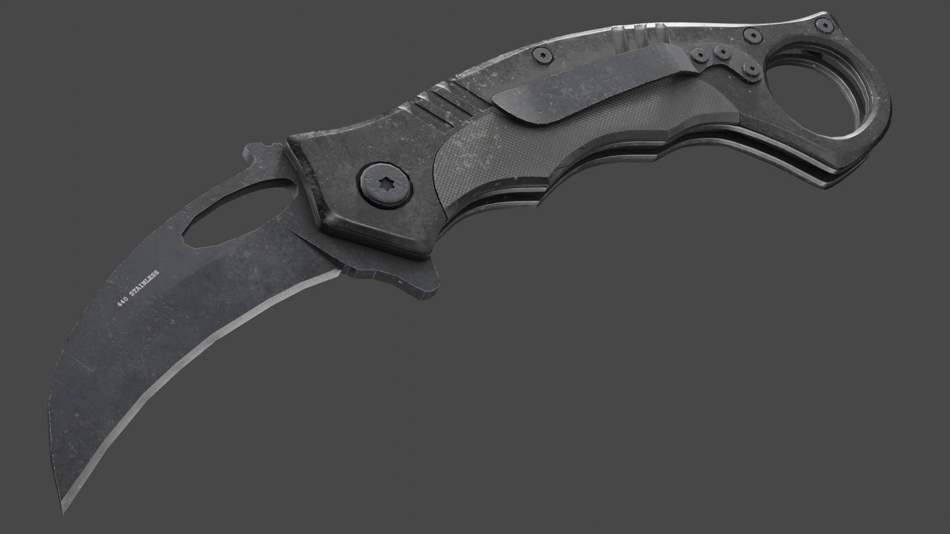 3D Karambit - Foldable - TurboSquid 1891570