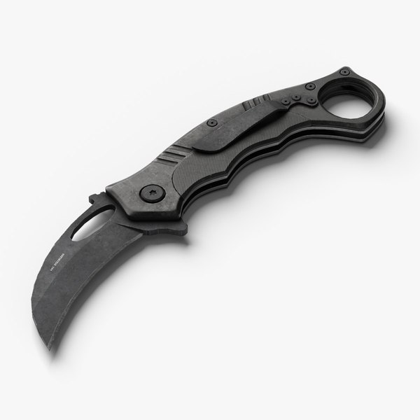 3D Karambit - foldable - TurboSquid 1891570