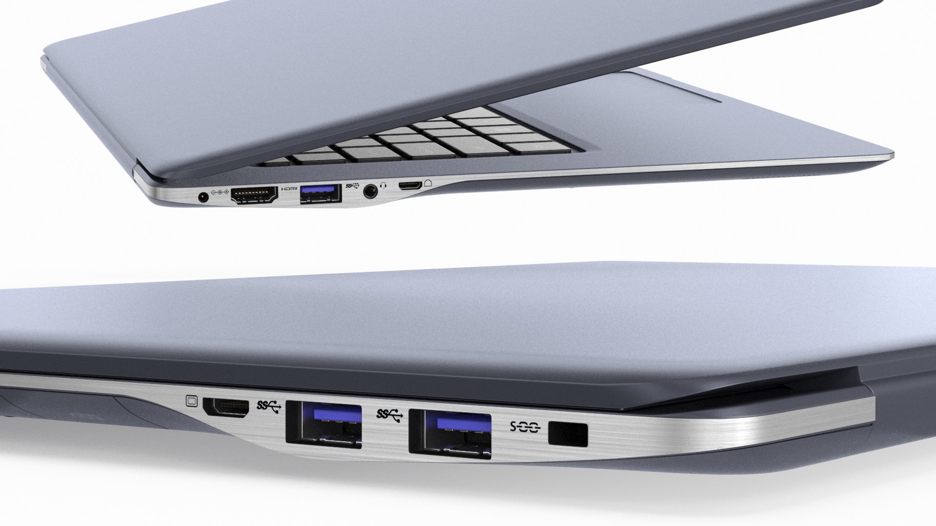 Slim Design Laptop 3D Model - TurboSquid 2284098