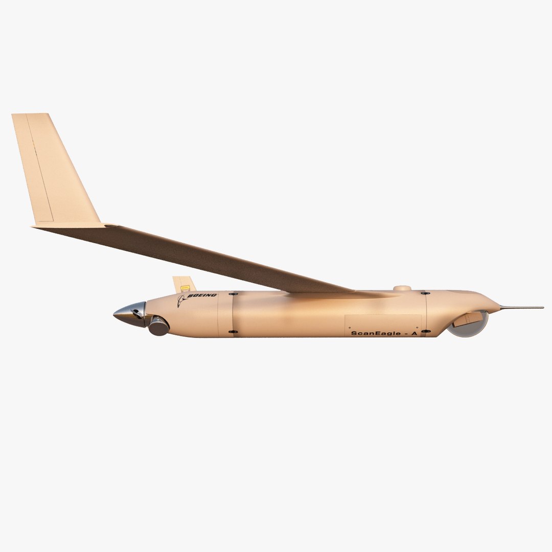 3d model of insitu scaneagle