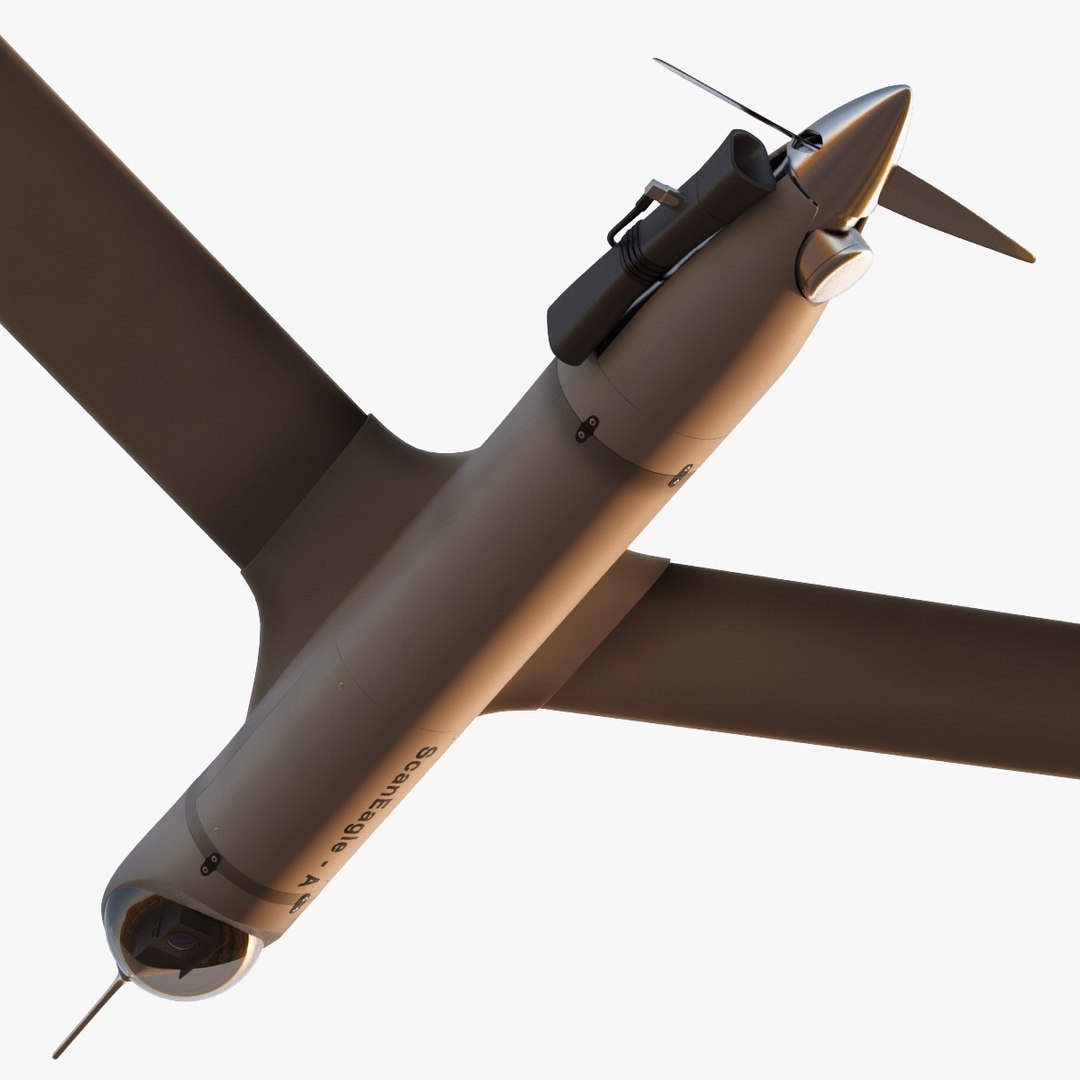 3d model of insitu scaneagle