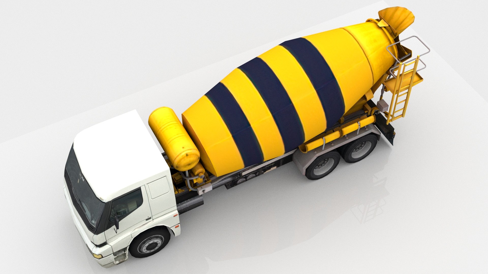 Mixer Truck 3D Model - TurboSquid 1930180