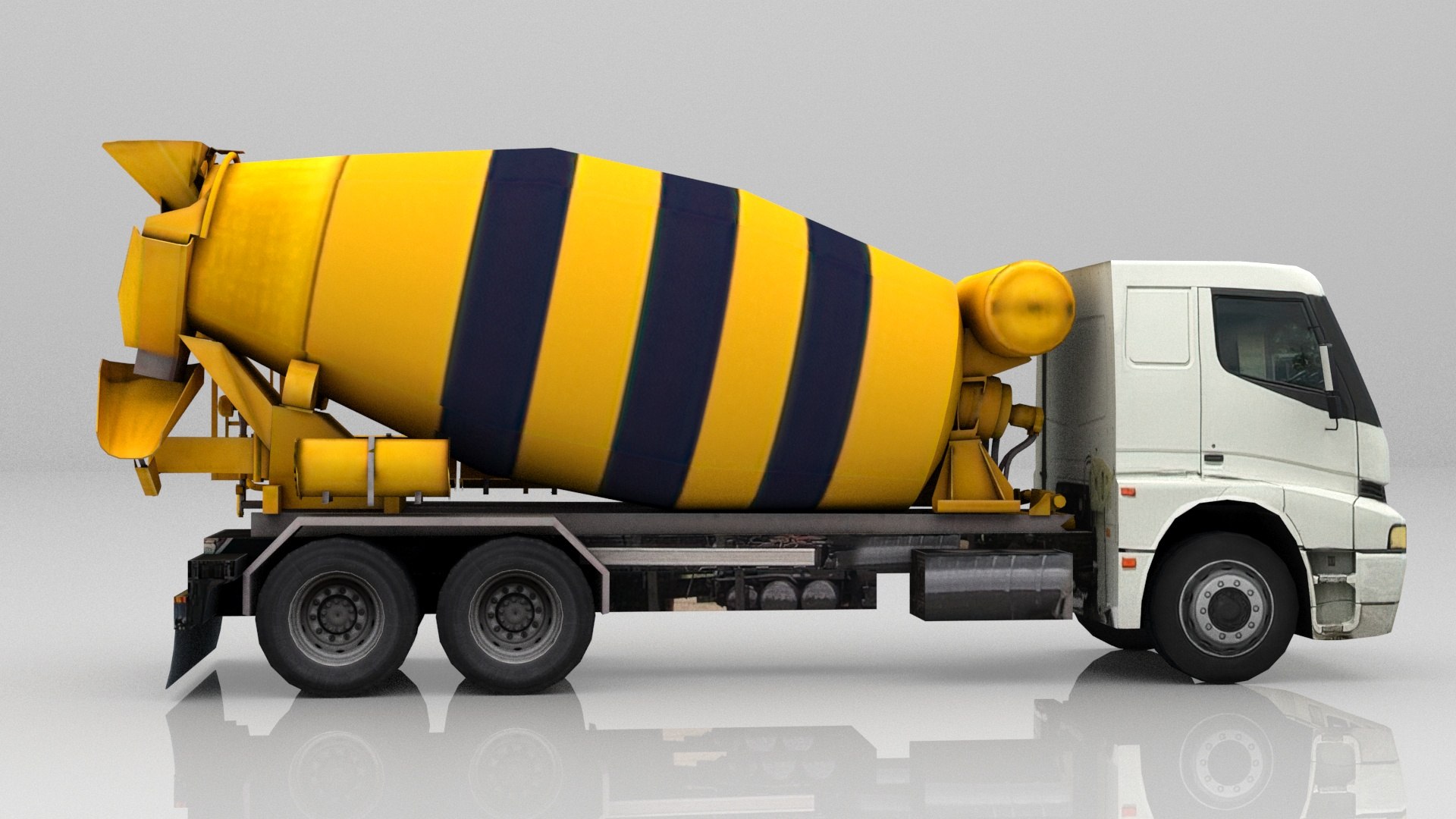 Mixer Truck 3D Model - TurboSquid 1930180