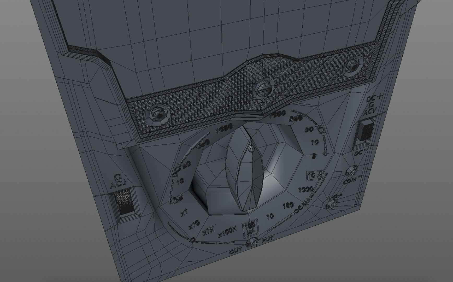 3D Triplett 630-pl Analog Multimeter - TurboSquid 1342432