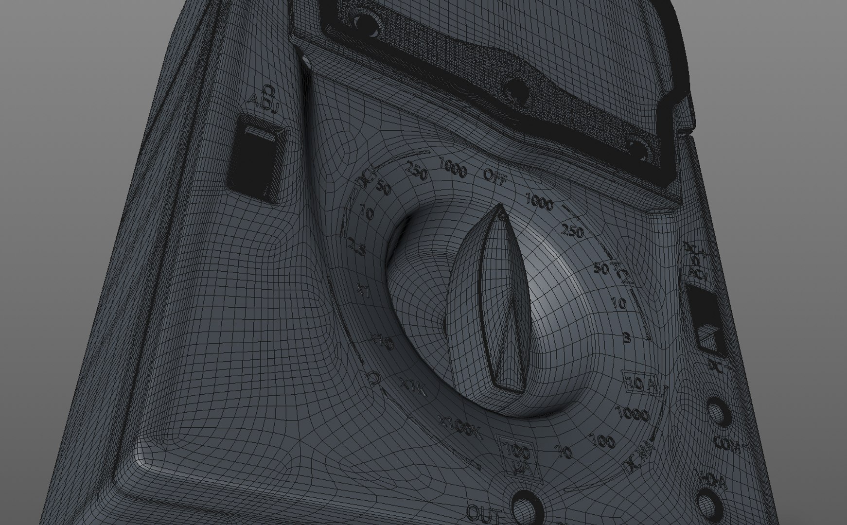 3D Triplett 630-pl Analog Multimeter - TurboSquid 1342432