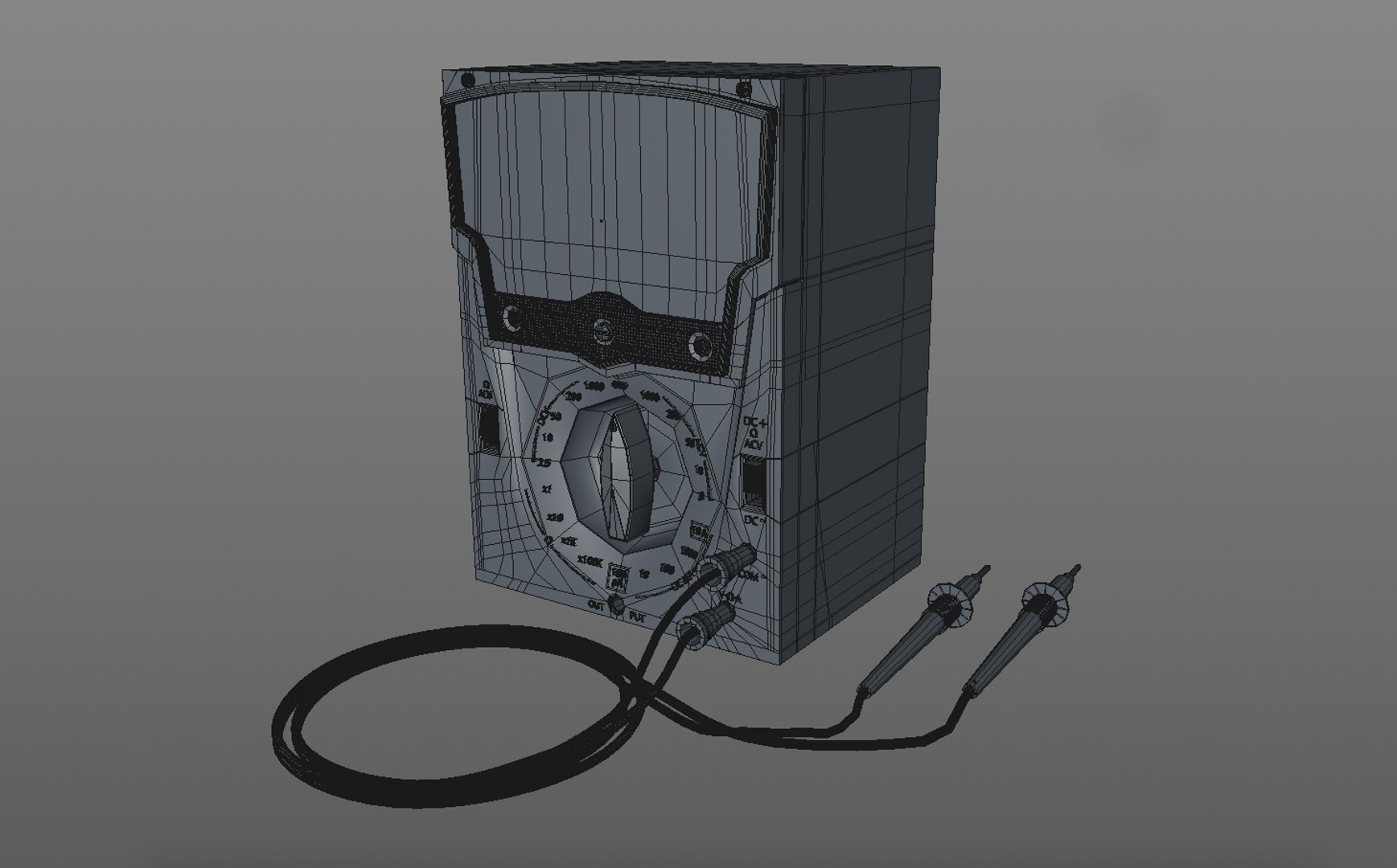 3D Triplett 630-pl Analog Multimeter - TurboSquid 1342432