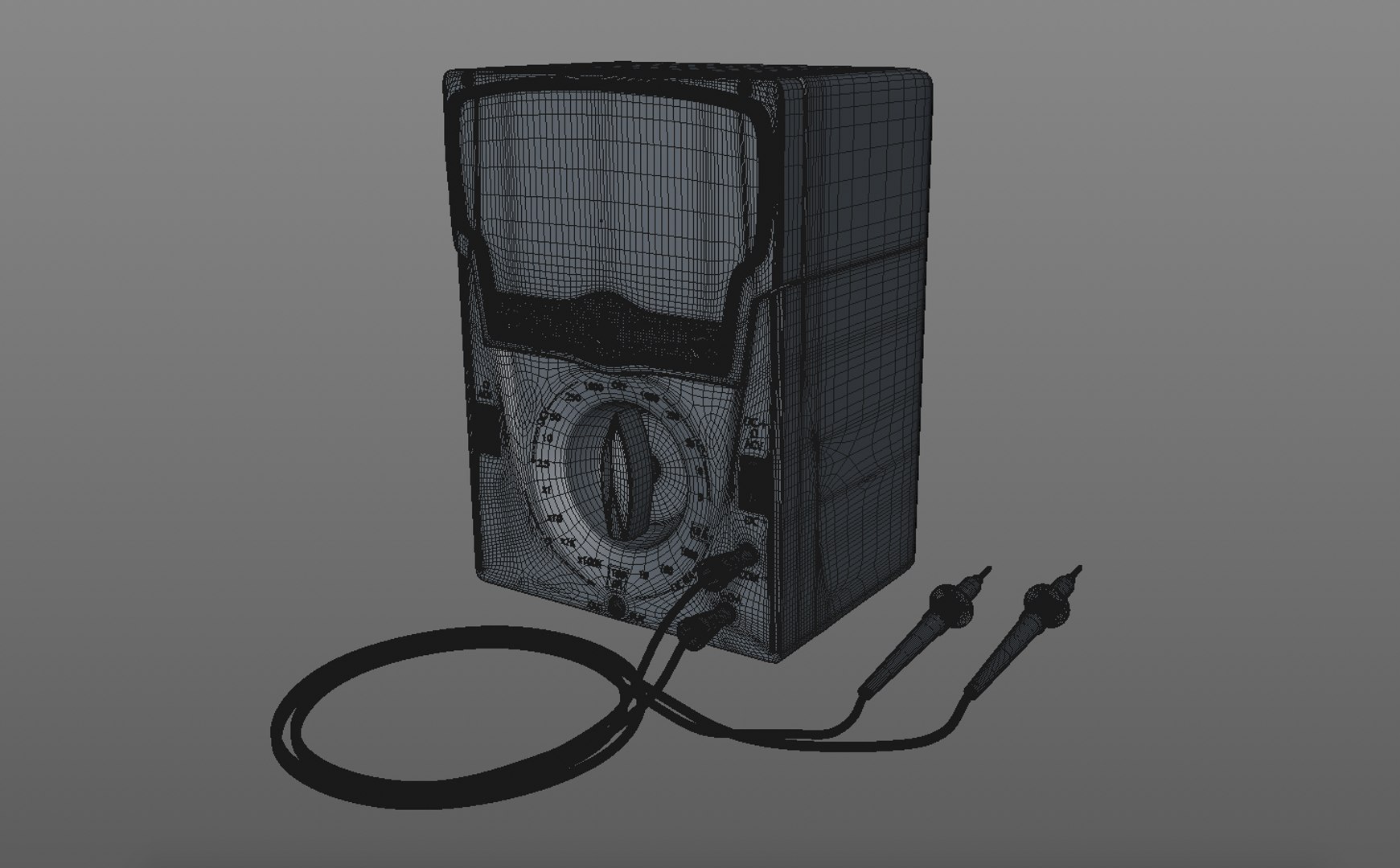 3D Triplett 630-pl Analog Multimeter - TurboSquid 1342432