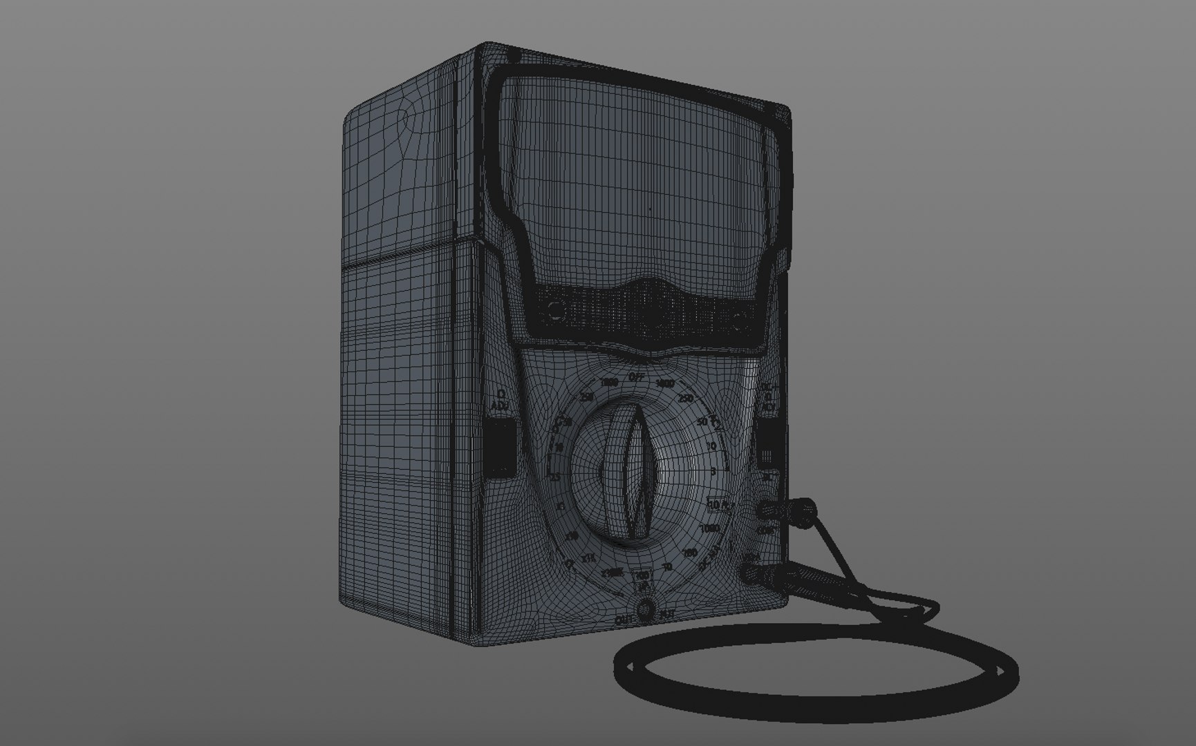 3D Triplett 630-pl Analog Multimeter - TurboSquid 1342432