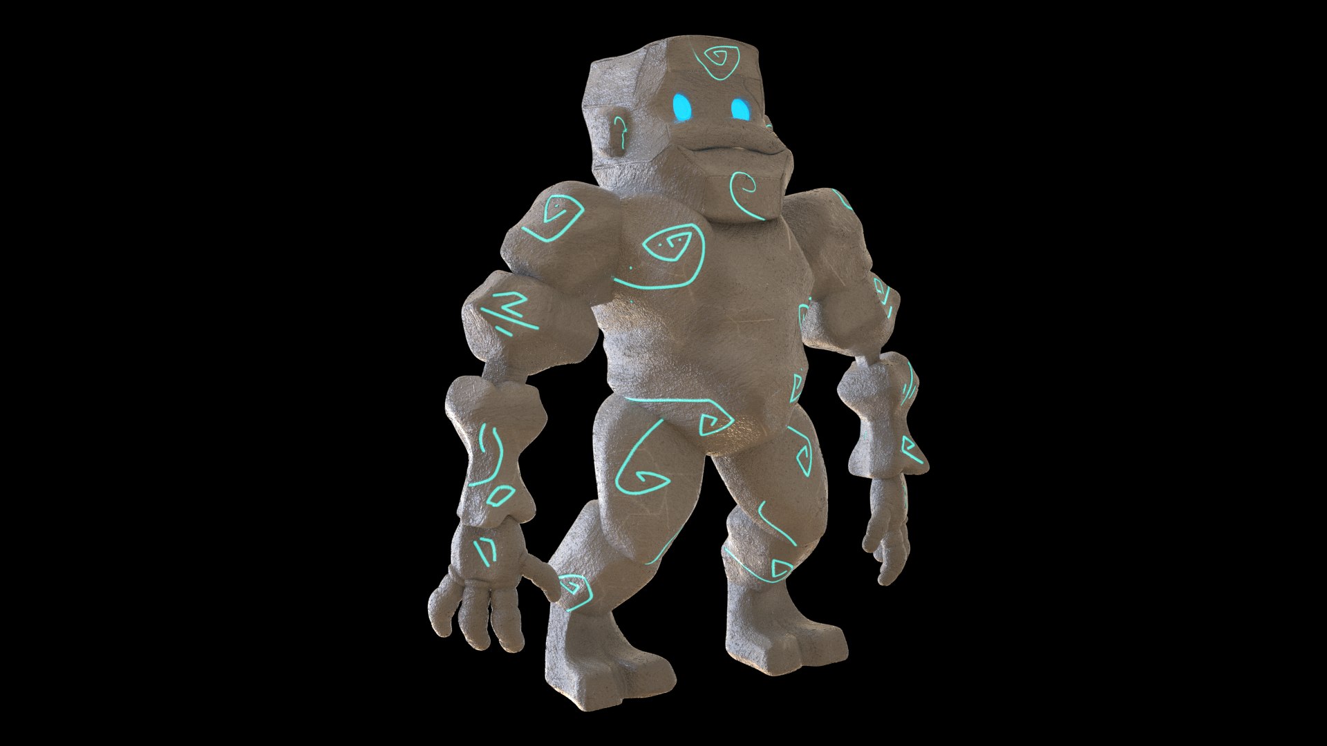 CHARACTER ROCK 3D Model - TurboSquid 1842969
