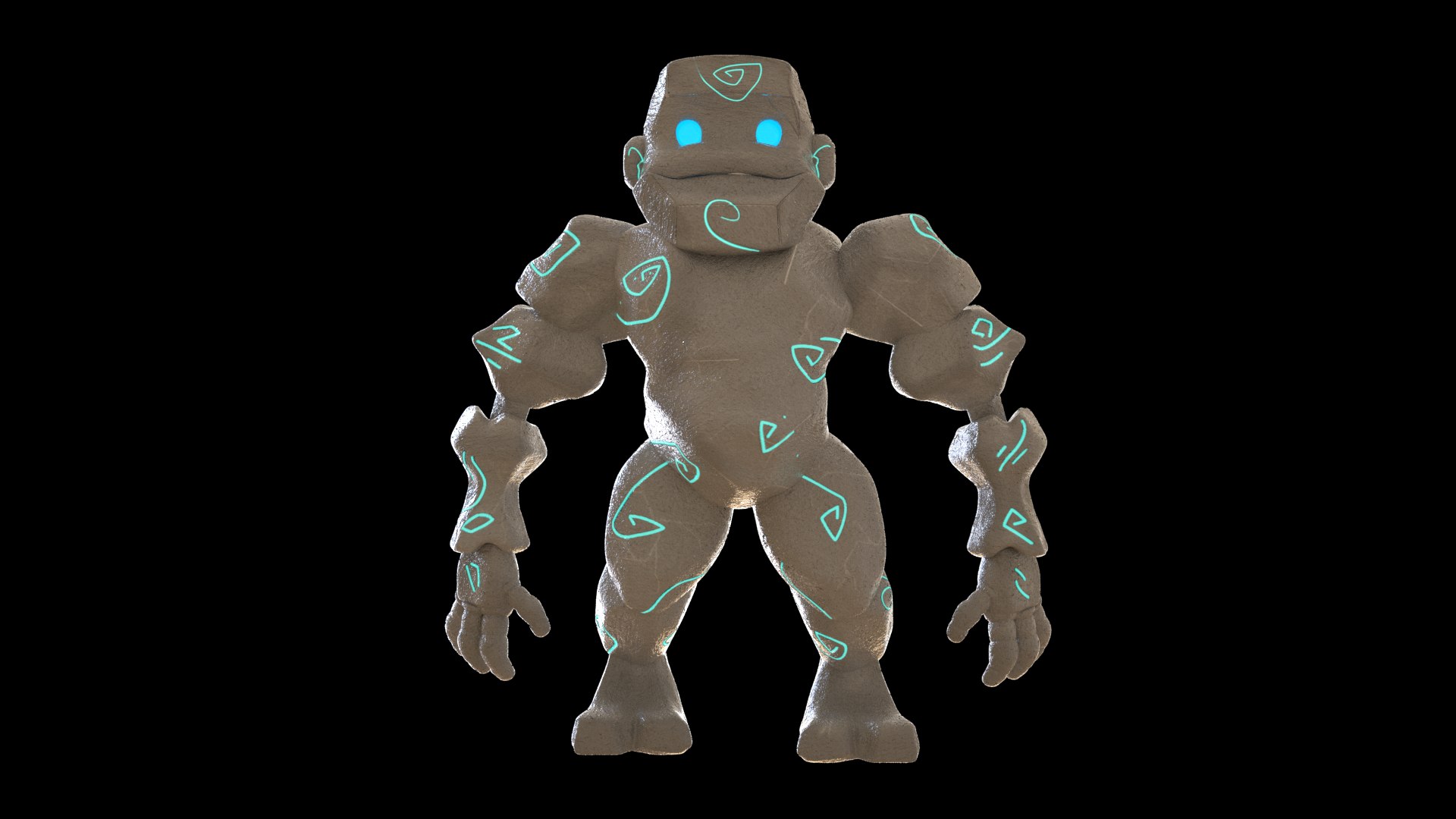 CHARACTER ROCK 3D Model - TurboSquid 1842969