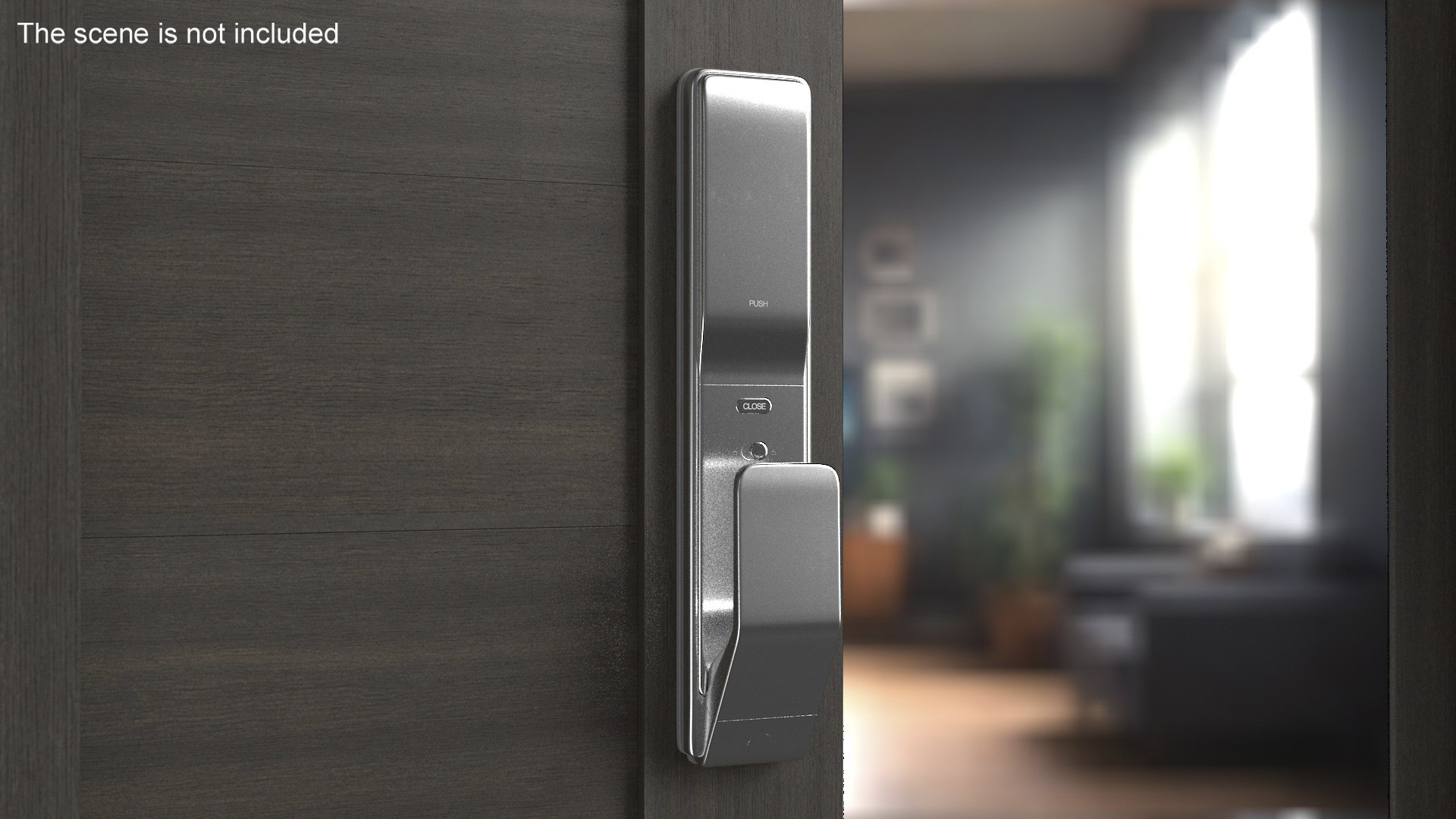 Smart Lock Silver 3D Model - TurboSquid 2274204