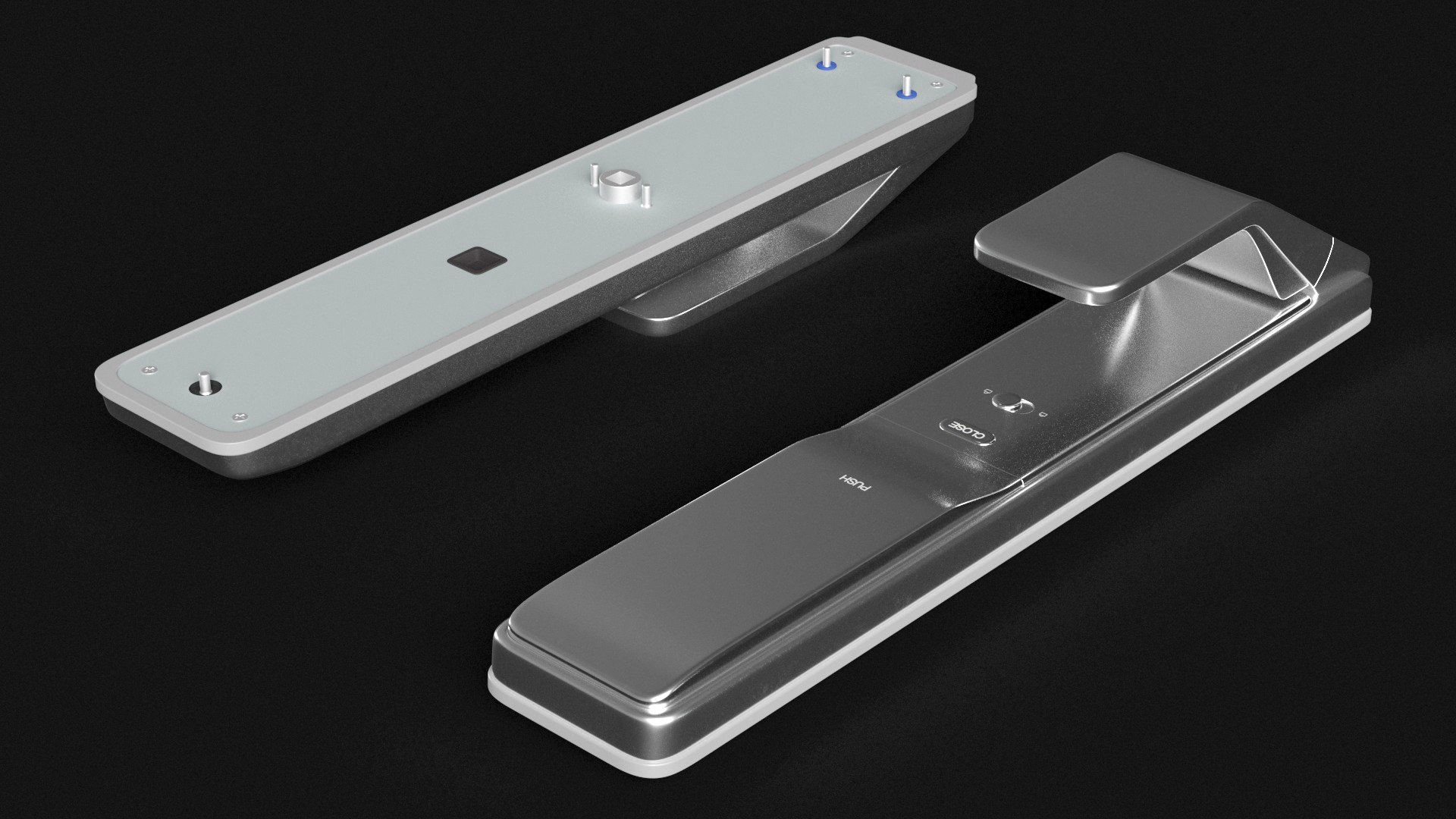 Smart Lock Silver 3D Model - TurboSquid 2274204