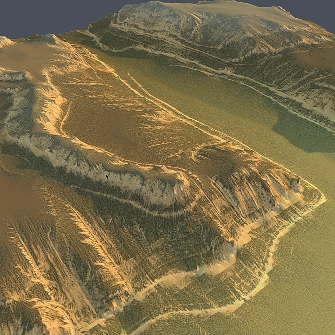 3d terrain maps