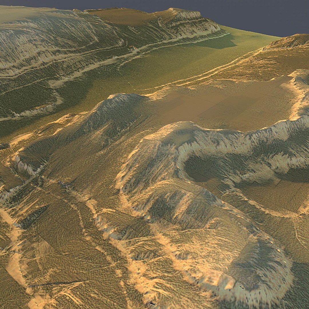 3d terrain maps