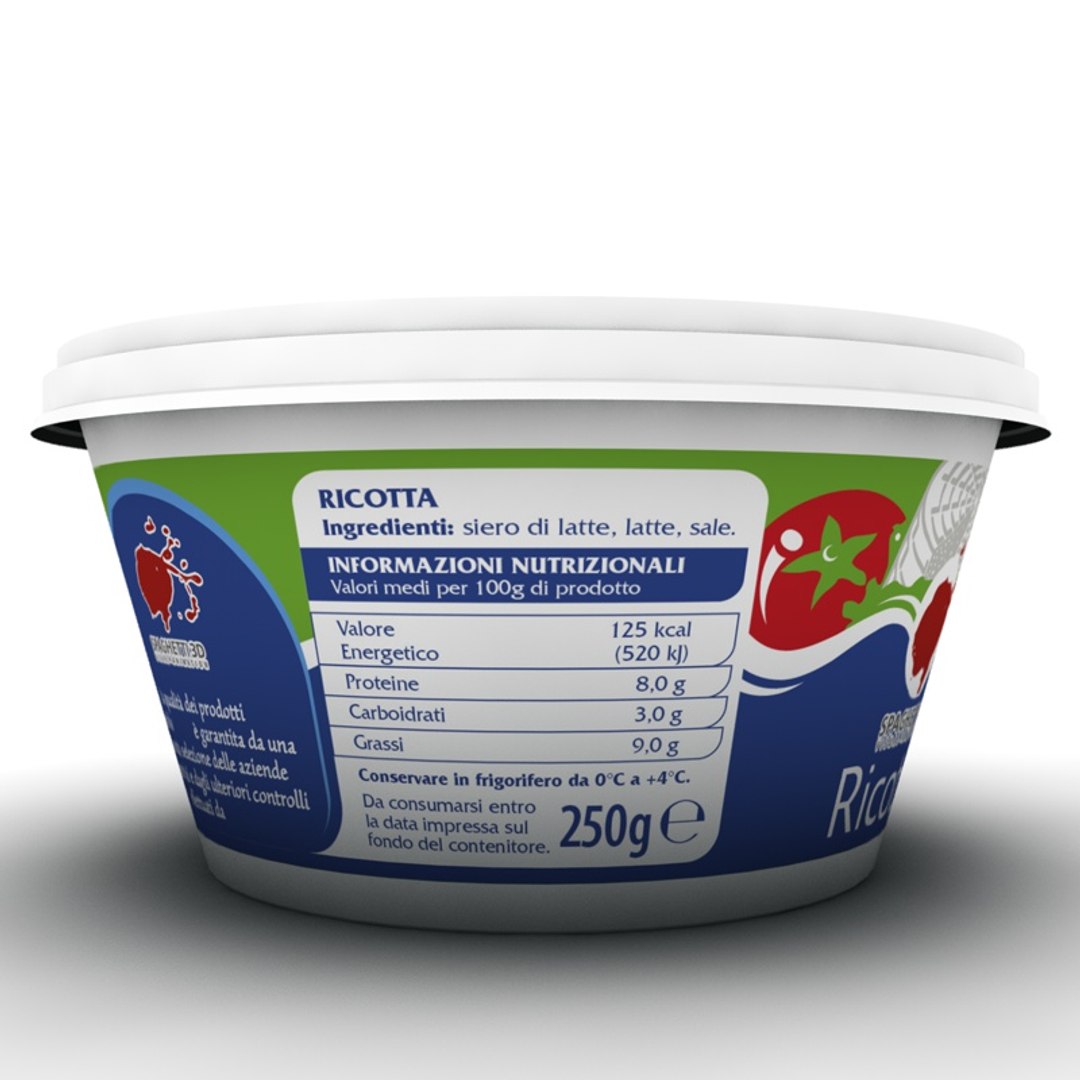3d ricotta pack