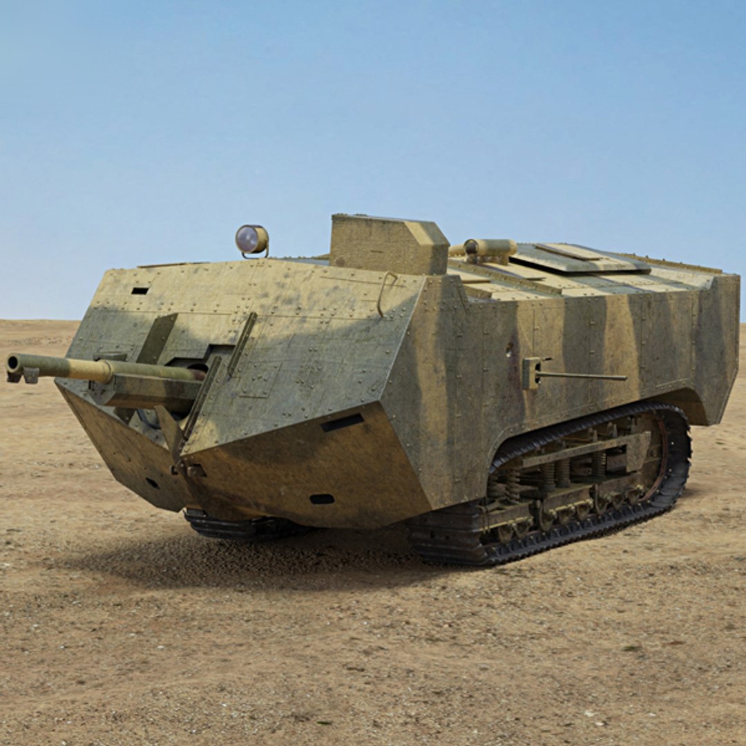 Saint-chamond saint chamond 3D model - TurboSquid 1302922