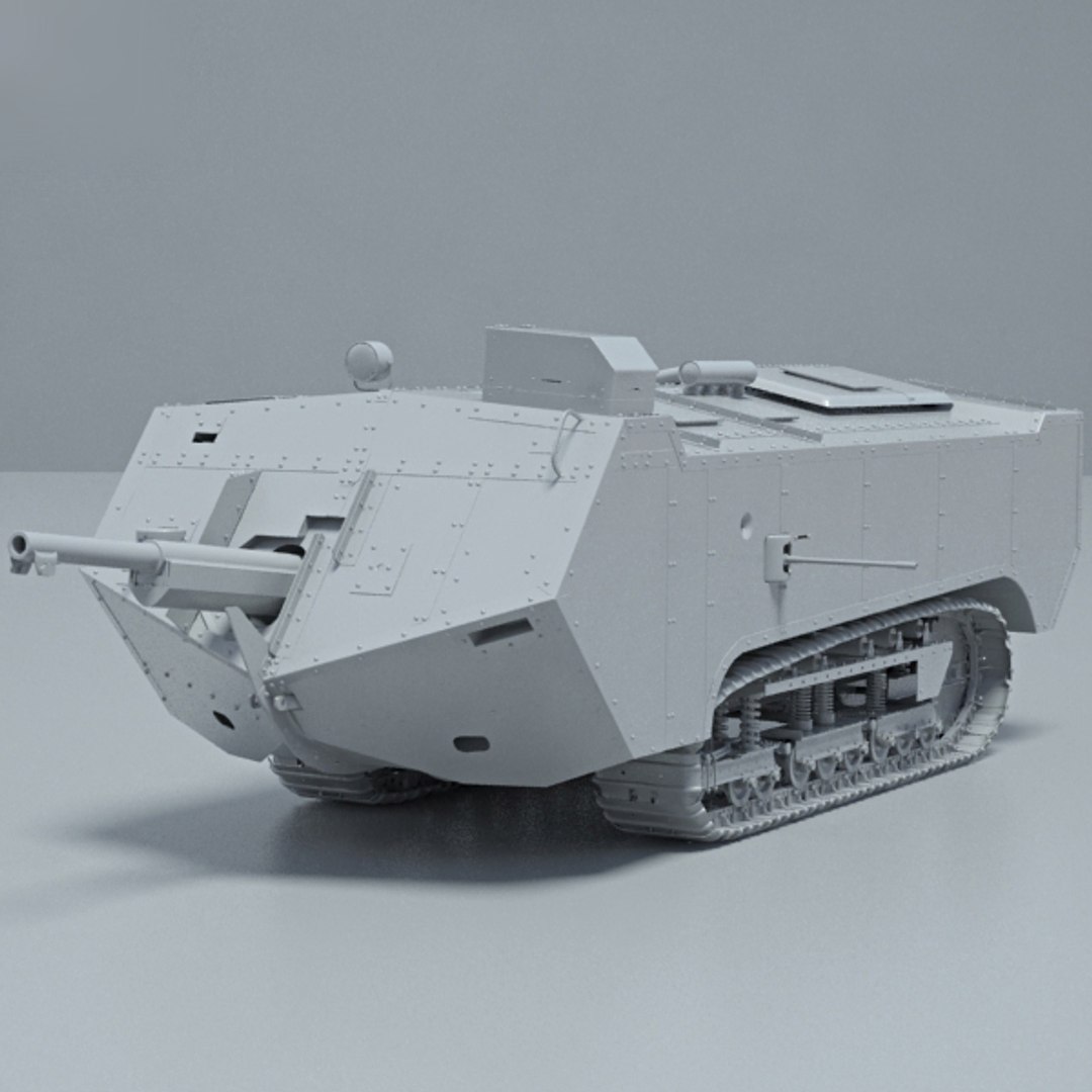 Saint-chamond saint chamond 3D model - TurboSquid 1302922