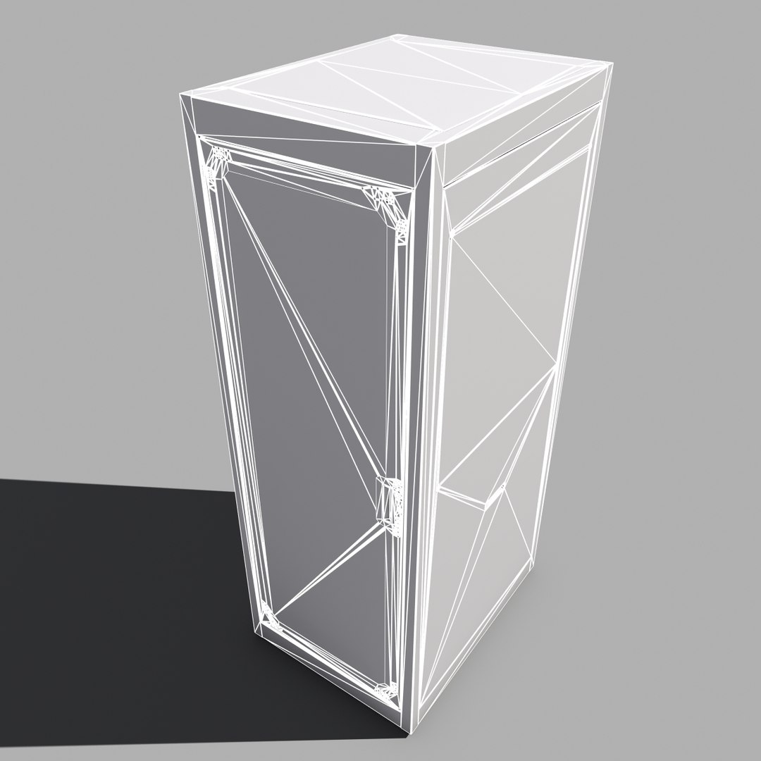 3d Server Rack Cabinet Model