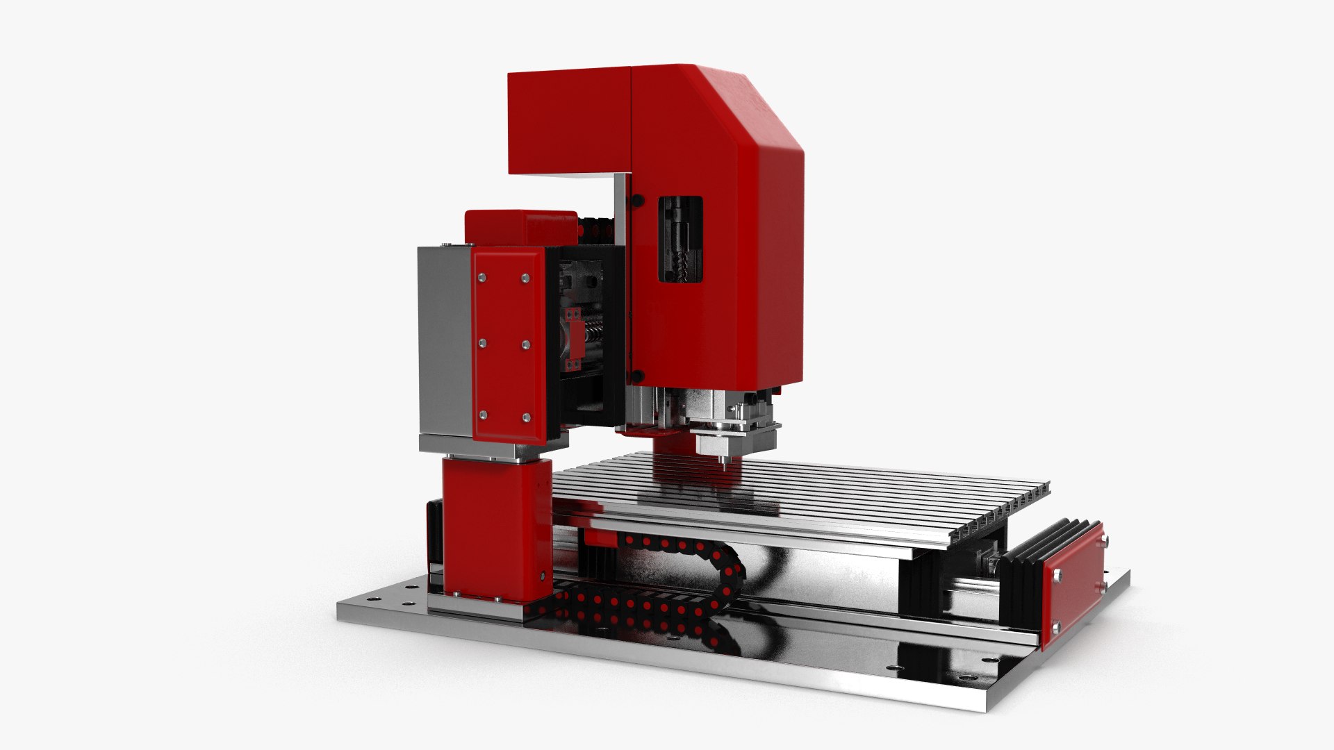 Cnc Drill Milling 3D Model - TurboSquid 1617595