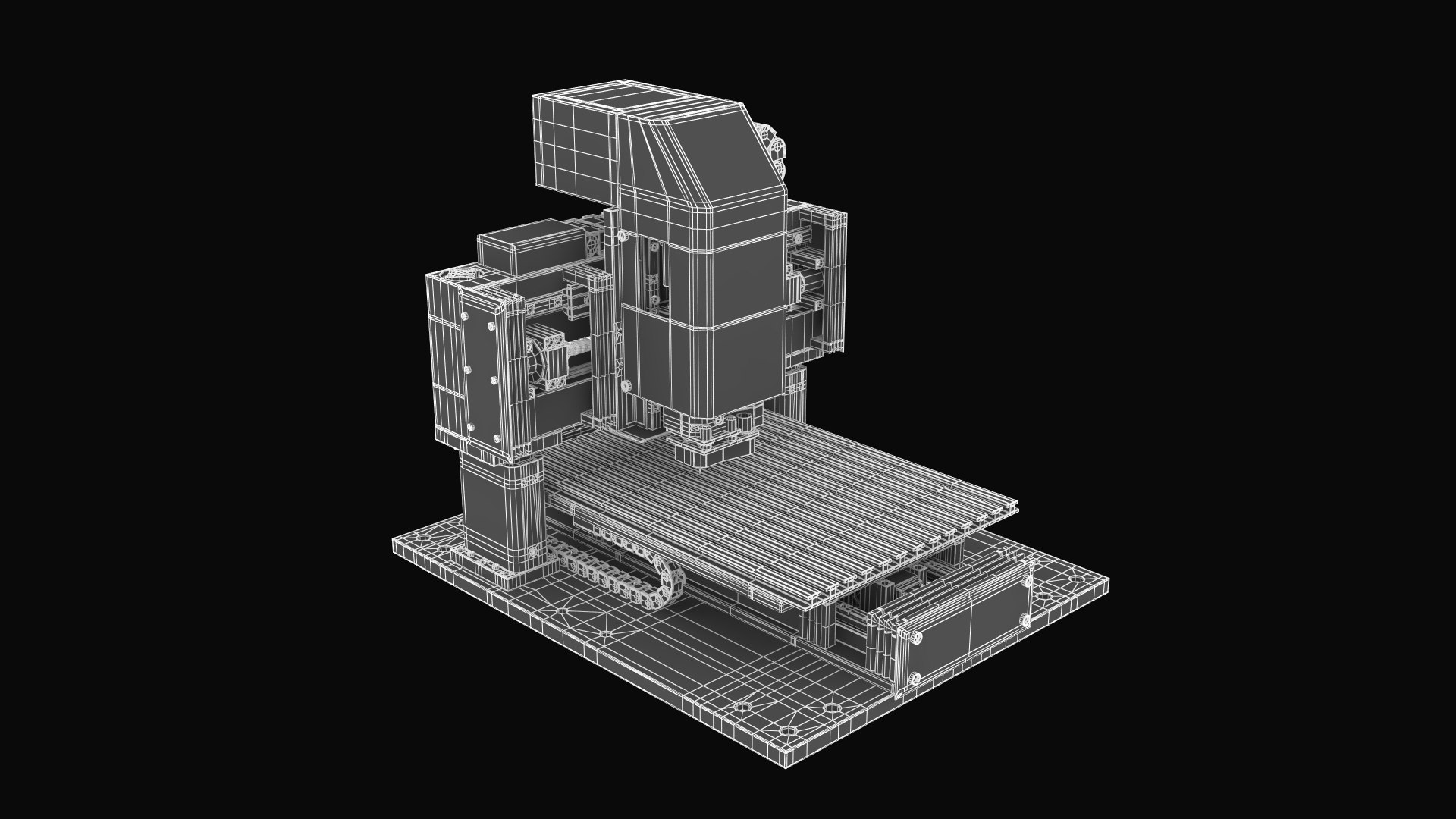 Cnc Drill Milling 3D Model - TurboSquid 1617595