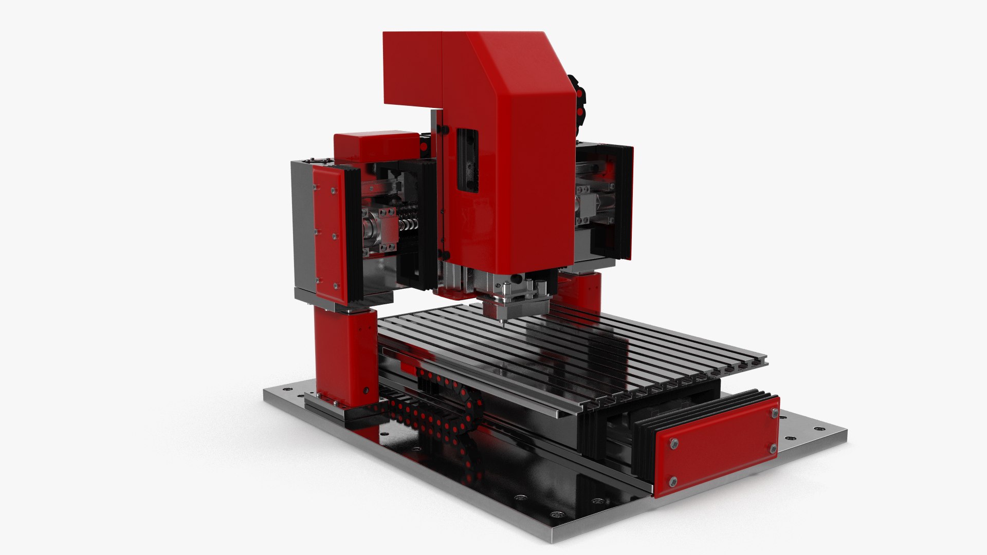 Cnc Drill Milling 3D Model - TurboSquid 1617595