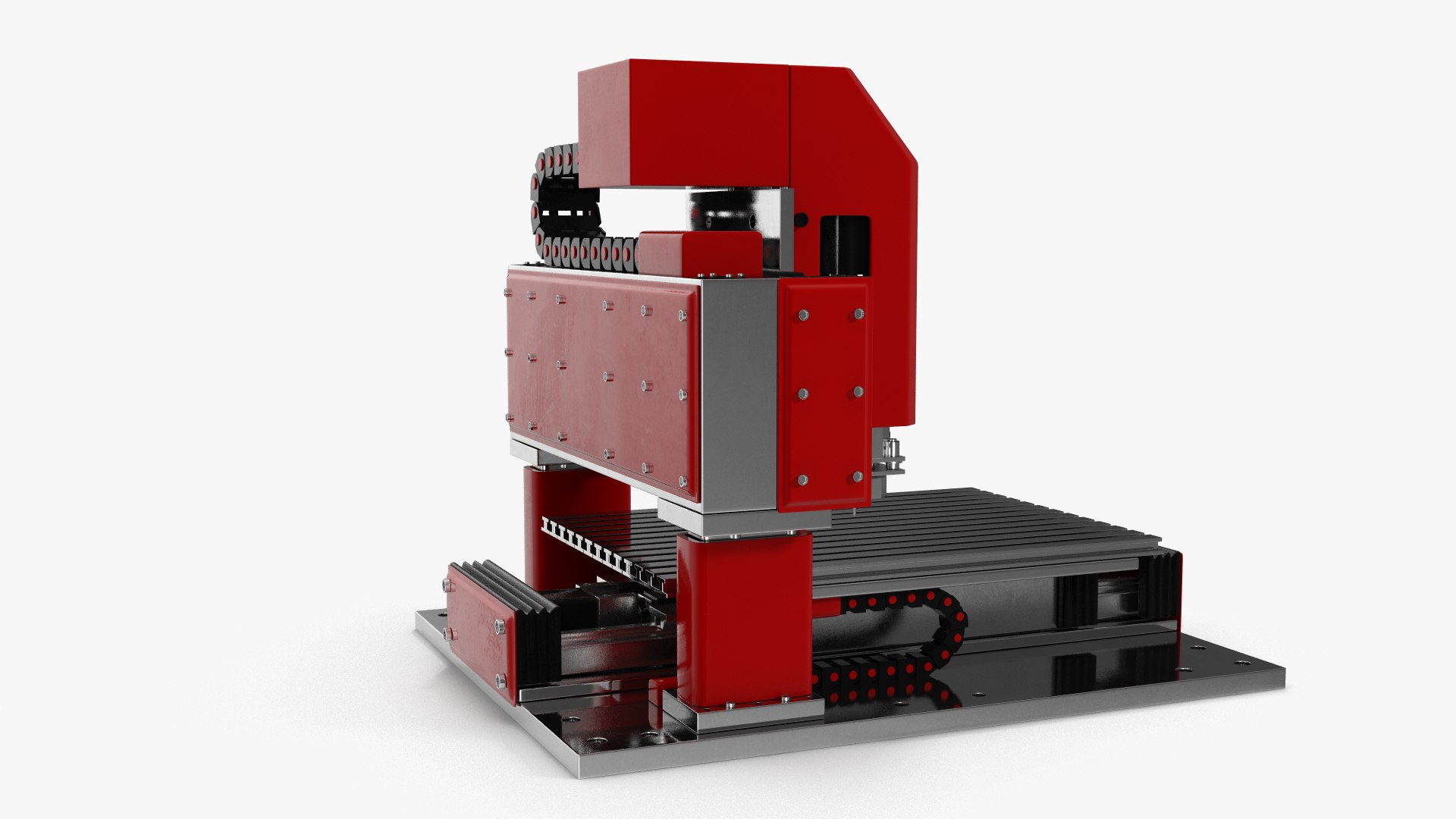 Cnc Drill Milling 3D Model - TurboSquid 1617595
