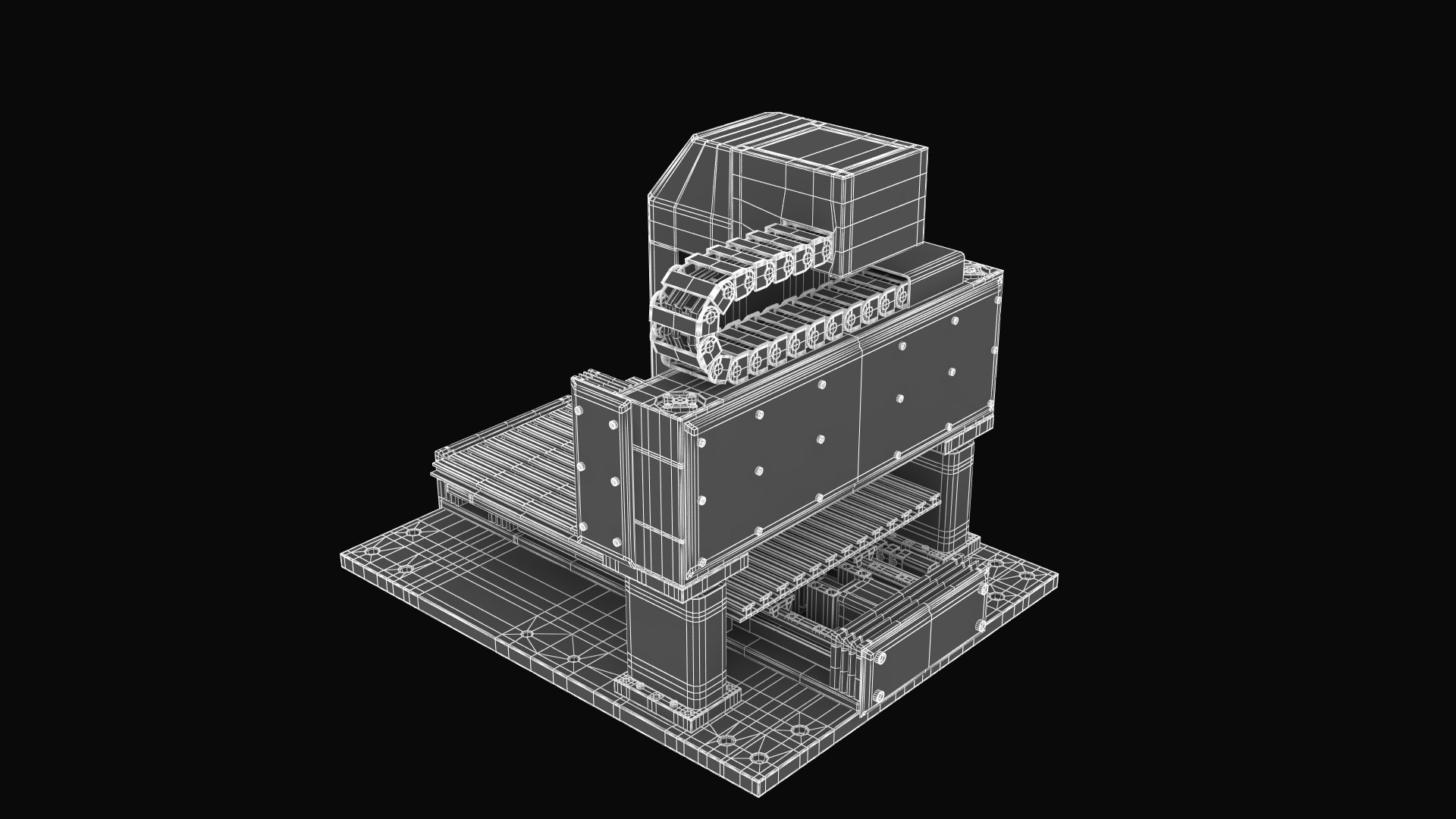 Cnc Drill Milling 3D Model - TurboSquid 1617595