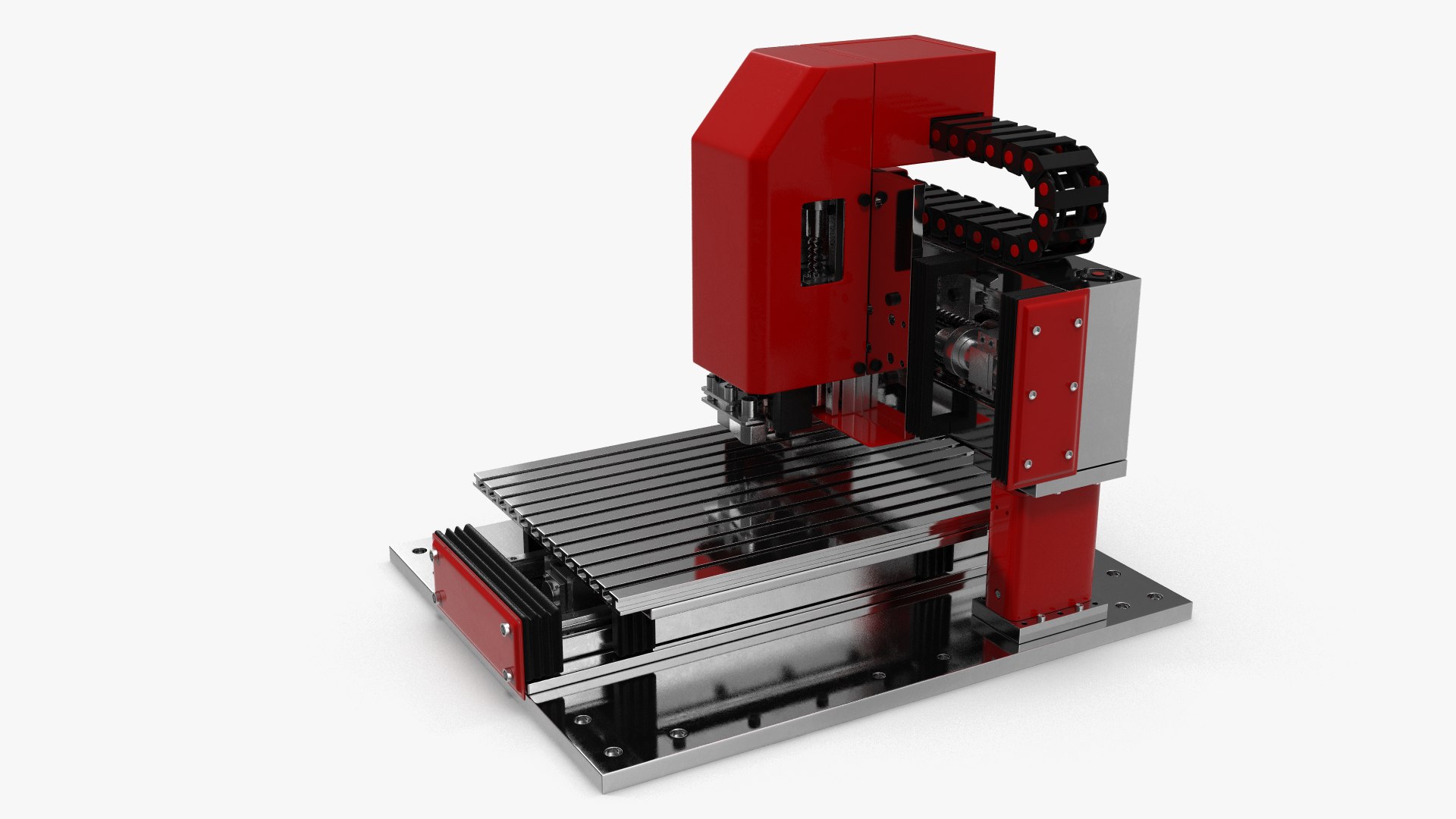 Cnc Drill Milling 3D Model - TurboSquid 1617595