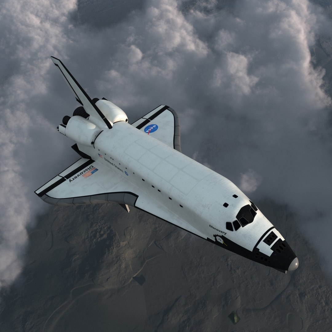 space shuttles modeled 3ds