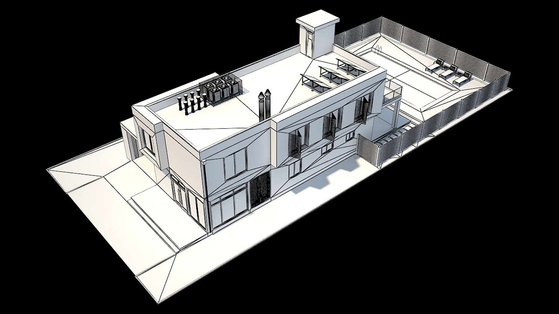 House Contemporary 3D Model - TurboSquid 1155658