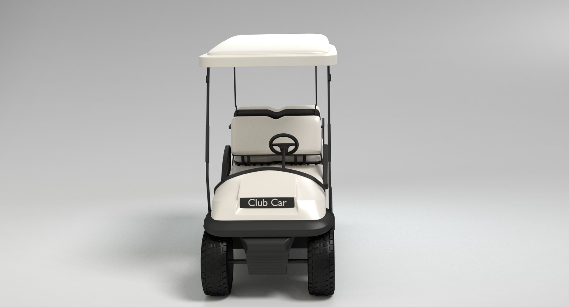 Golf Cart 3d Model