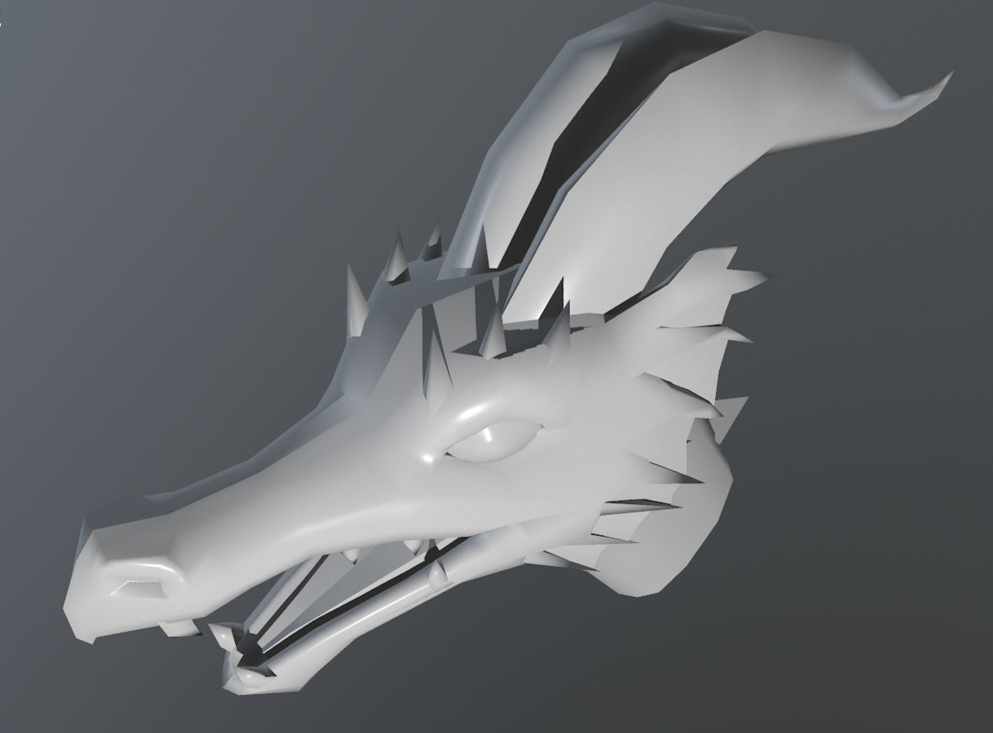 modelo 3d Dragon Head - Archivo OBJ - TurboSquid 1663093