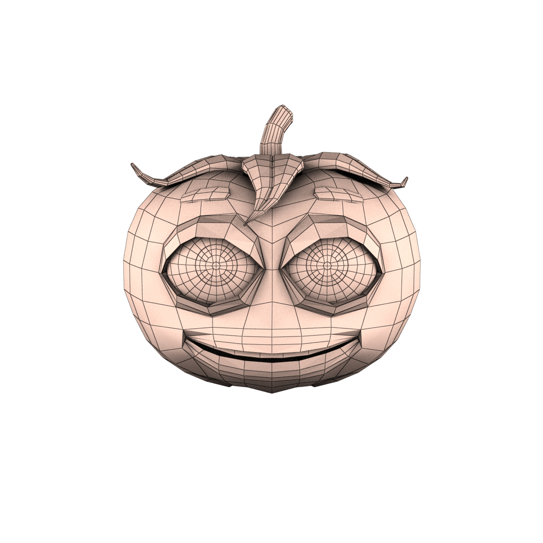 Max Cartoon Character Tomato