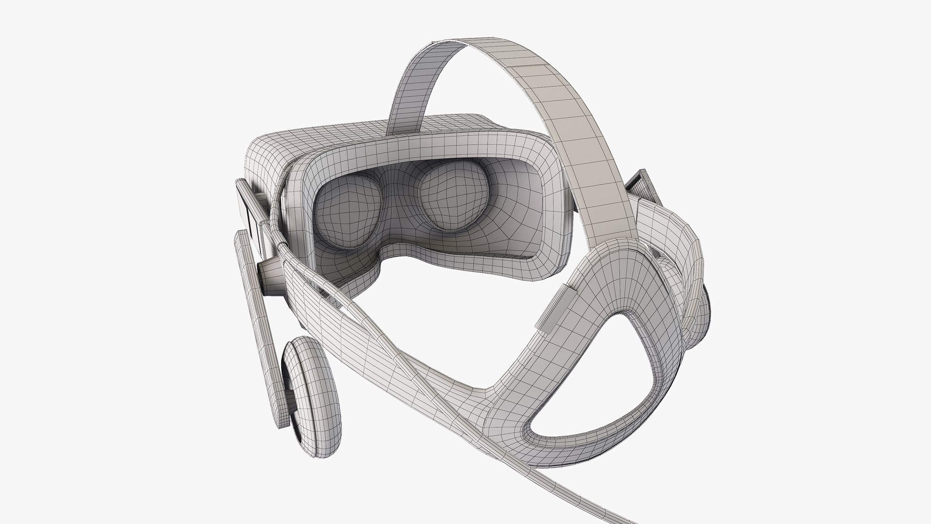 3d Oculus Rift Virtual Reality Model
