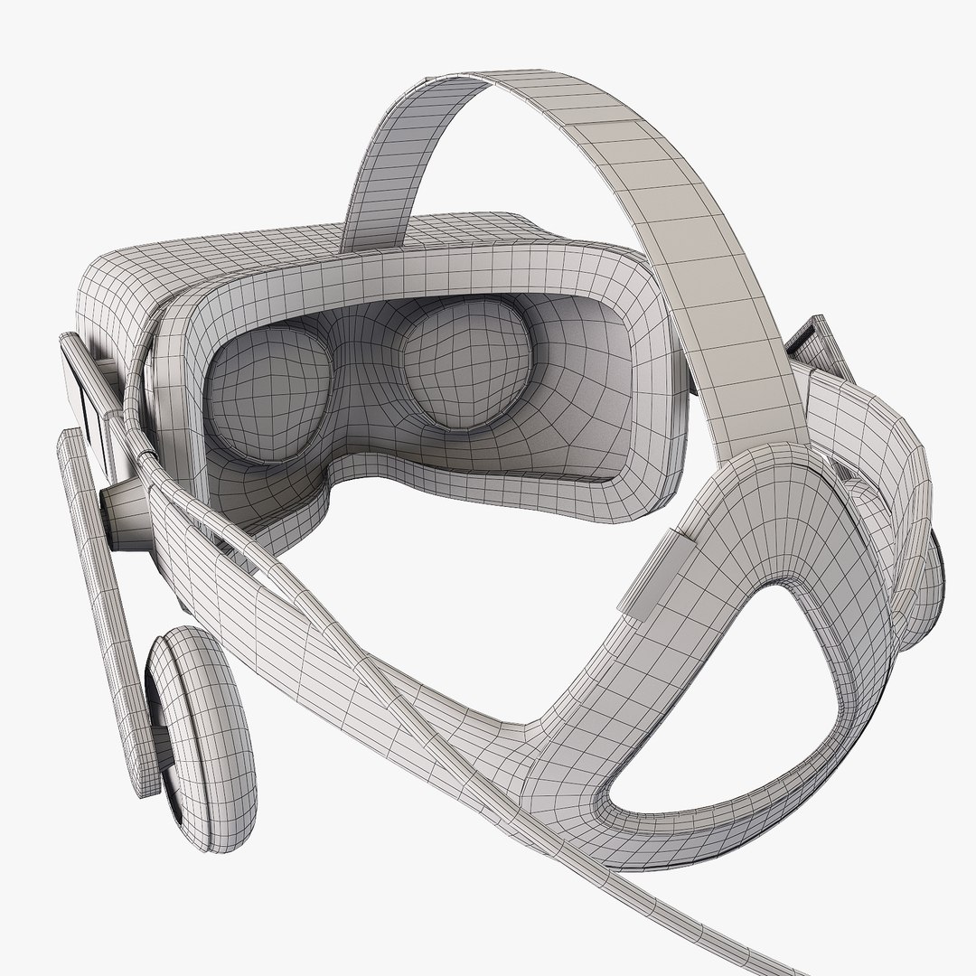 3d Oculus Rift Virtual Reality Model