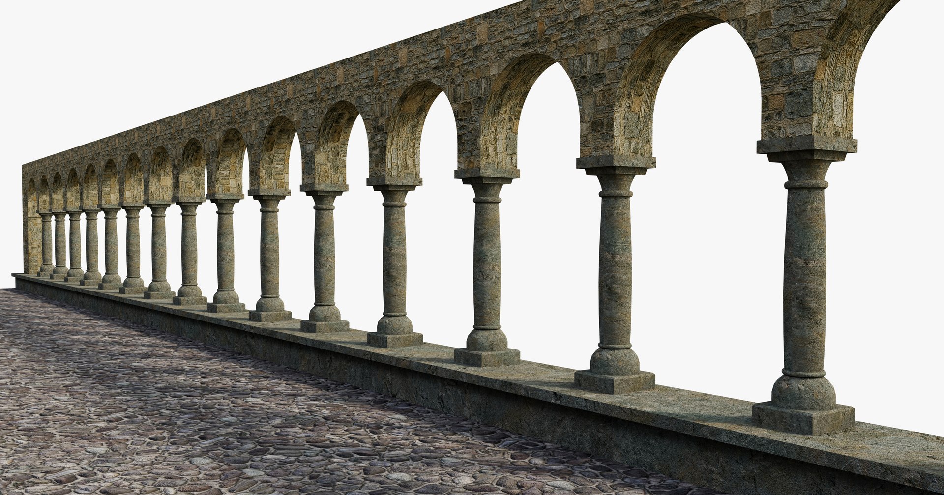 Free 3D Classic Arch Hall Model - TurboSquid 2091193