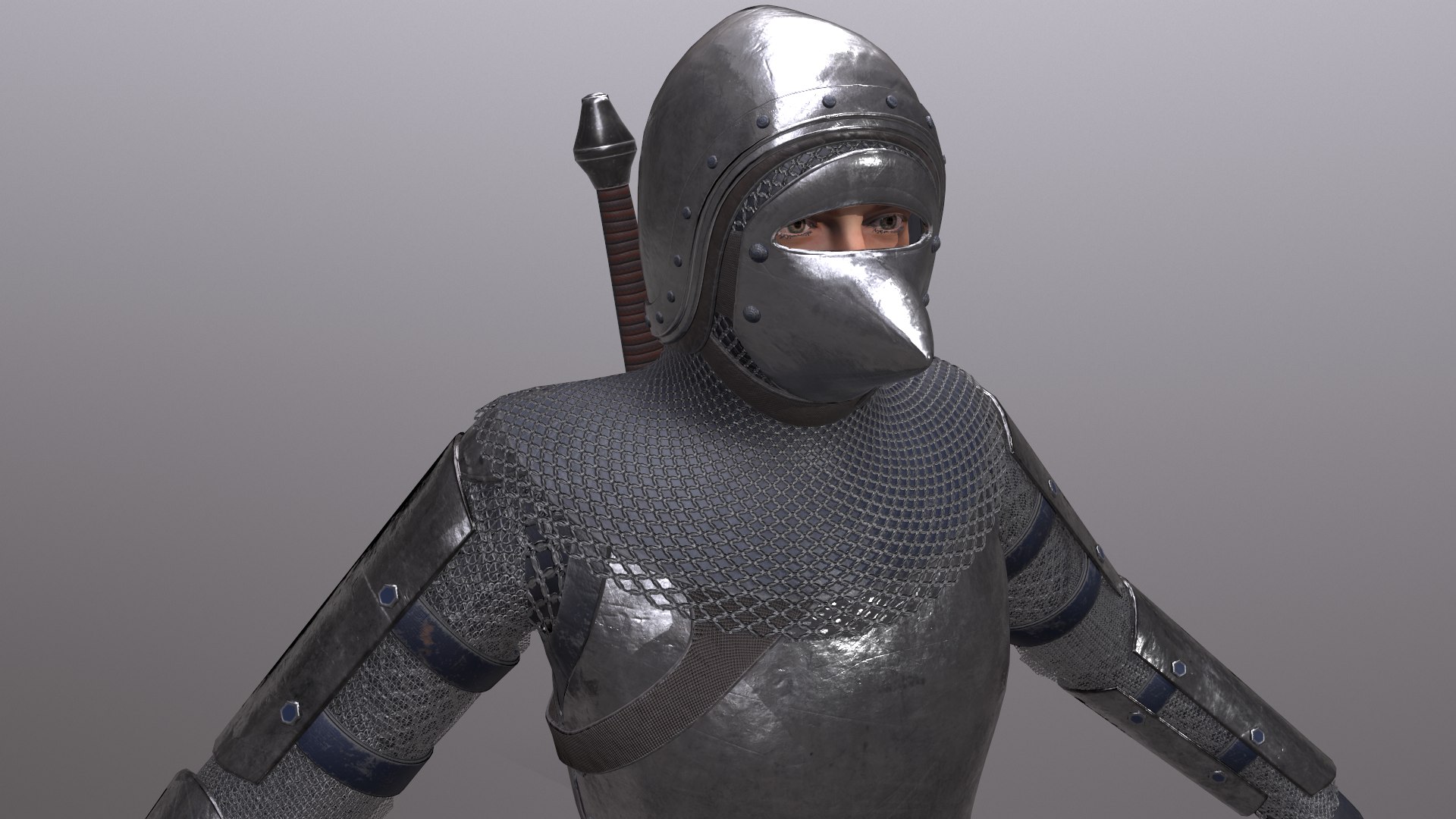 3D Knight Male Character - TurboSquid 1666519