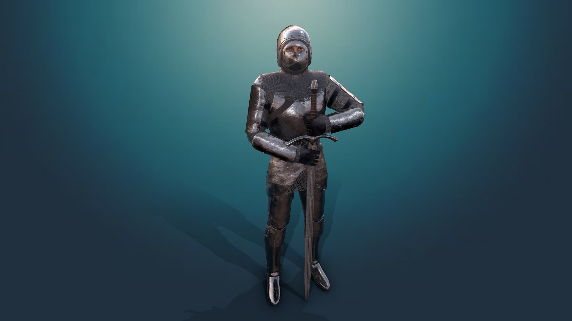 3D Knight Male Character - TurboSquid 1666519