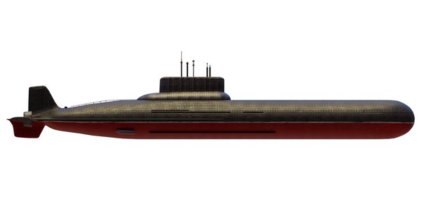 modelo 3d Proyecto submarino clase Typhoon 941 o Akula - TurboSquid 1685369