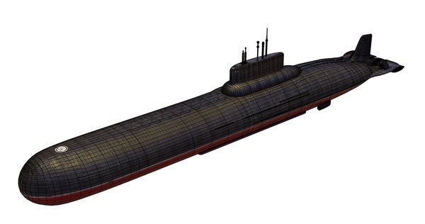 modelo 3d Proyecto submarino clase Typhoon 941 o Akula - TurboSquid 1685369