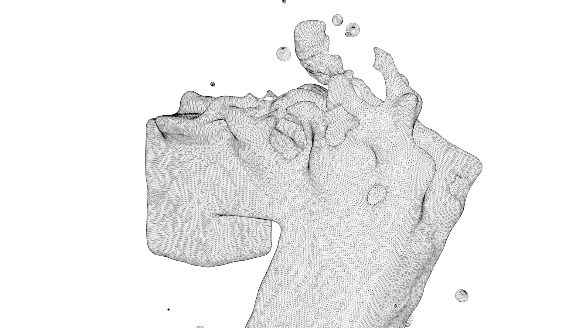 Number Liquid 7 Model - TurboSquid 1689376