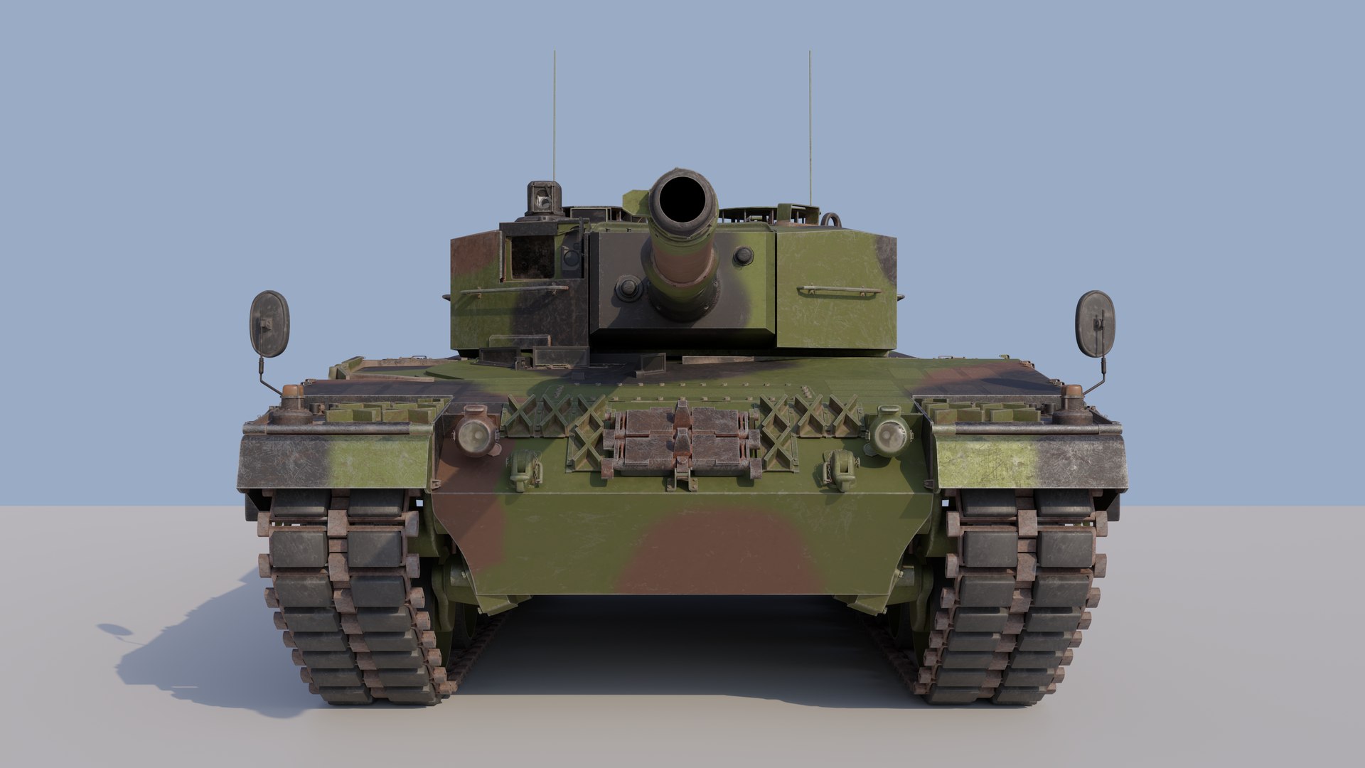 3D Tank Leopard 2 A4 Model - TurboSquid 1606119