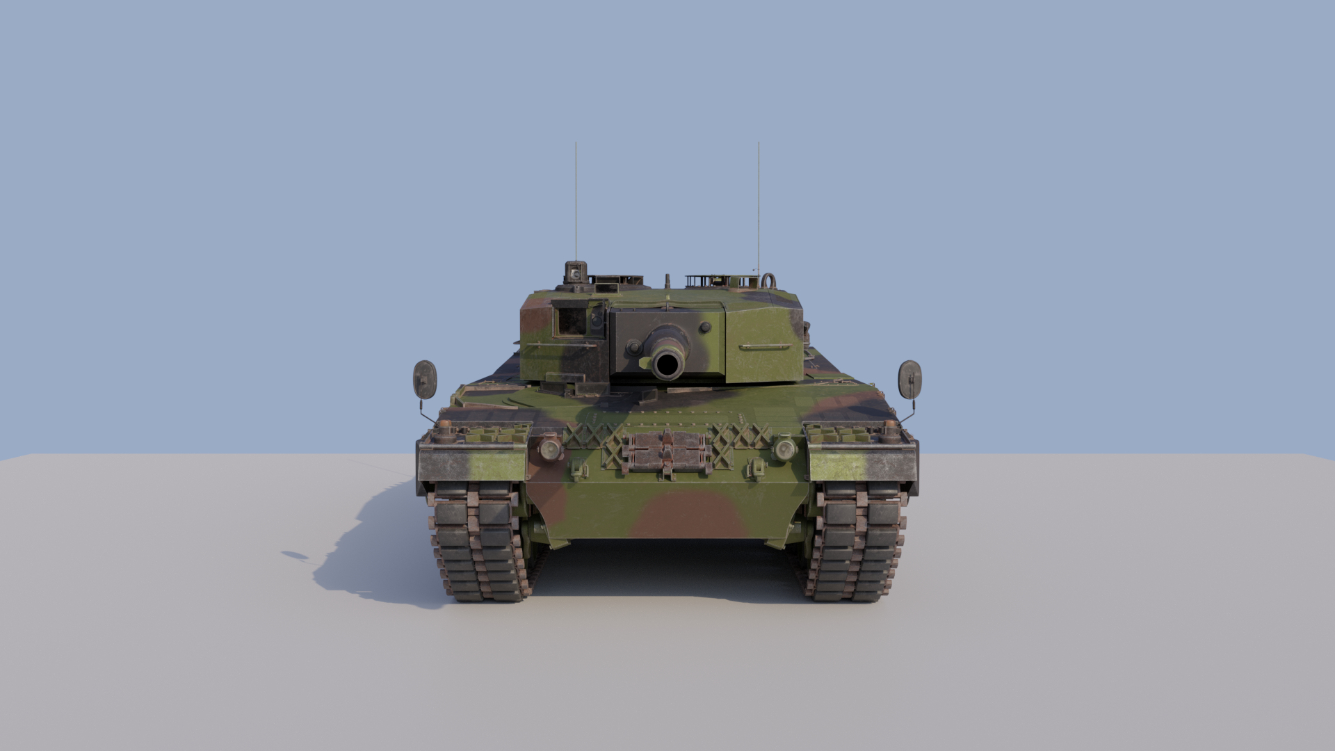 3D Tank Leopard 2 A4 Model - TurboSquid 1606119