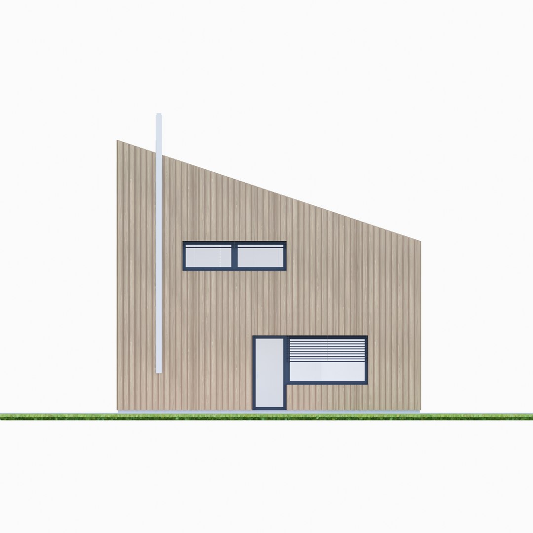 House 3 - Created With Fully Parametric Revit Families 3D Model ...