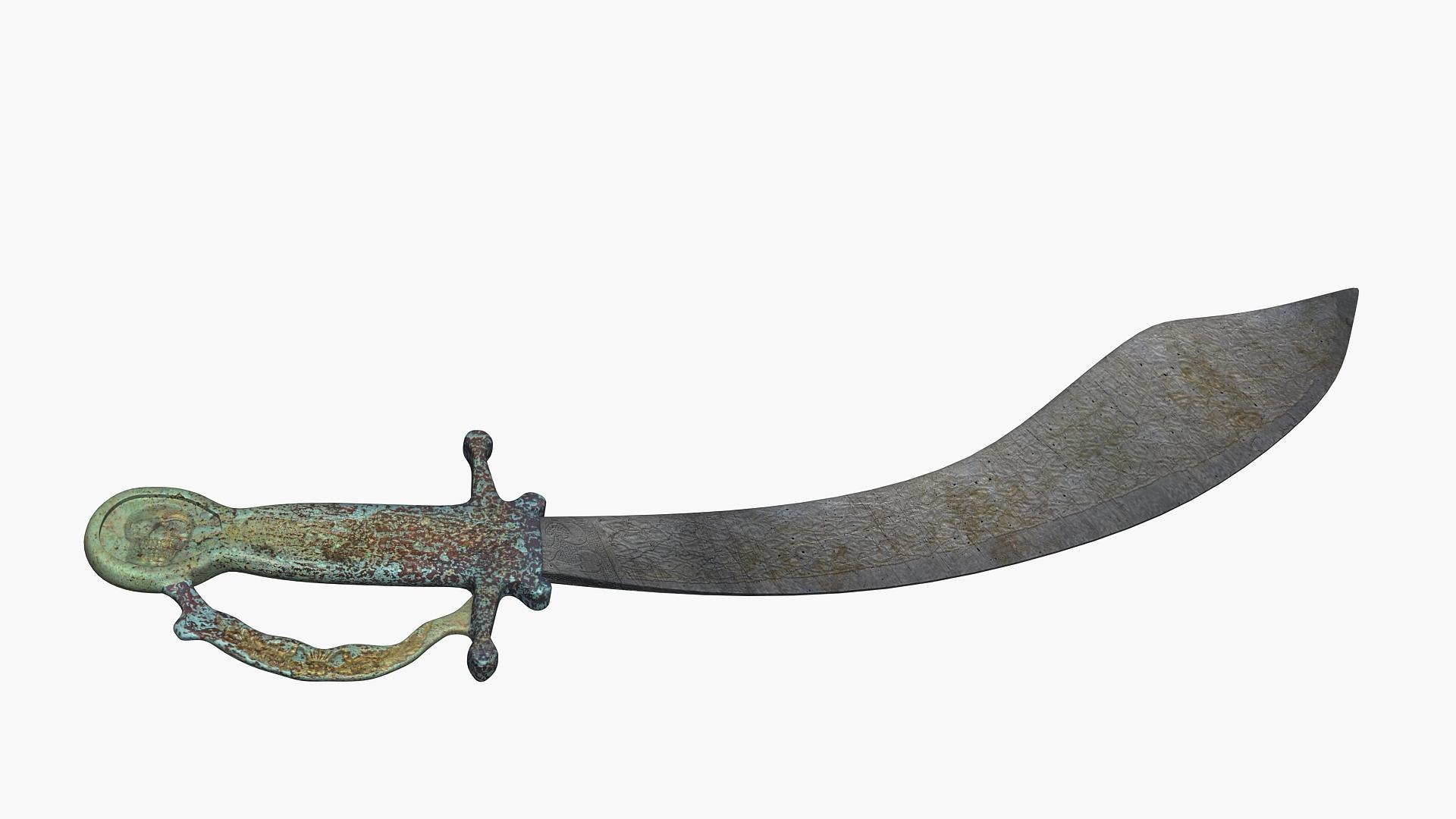 Pirate Sword Model - TurboSquid 2242763