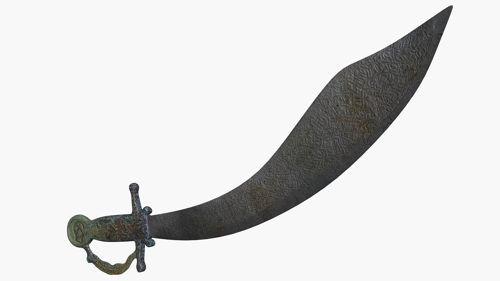 Pirate Sword Model - TurboSquid 2242763
