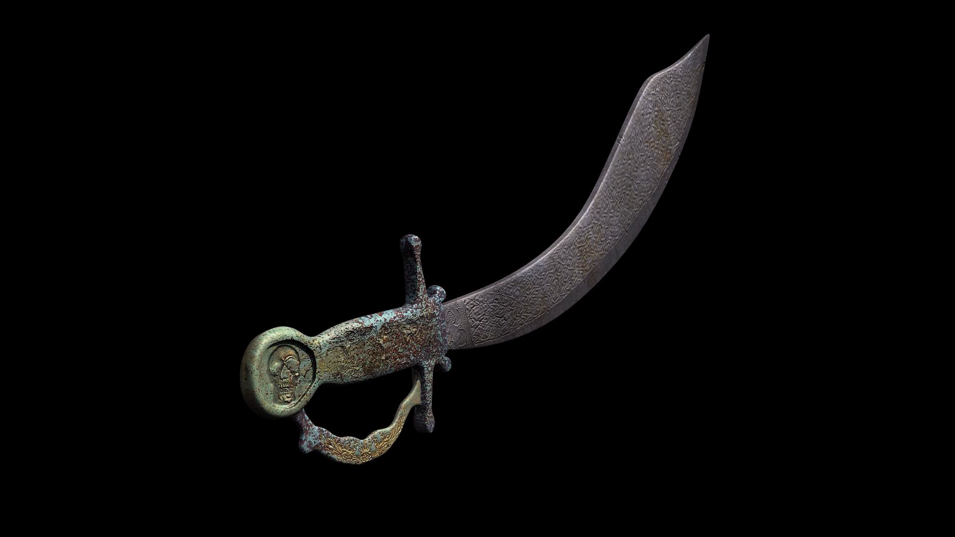 Pirate Sword Model - TurboSquid 2242763