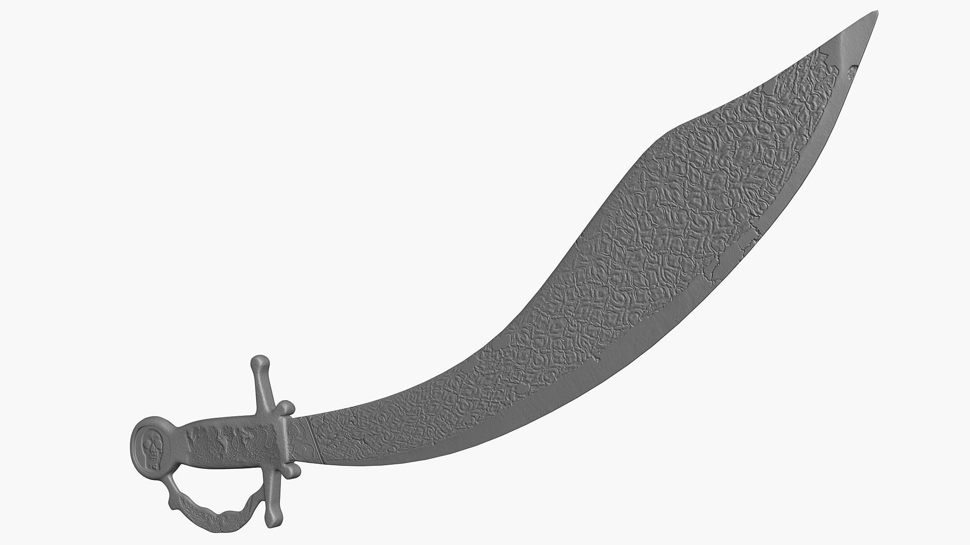 Pirate Sword Model - TurboSquid 2242763