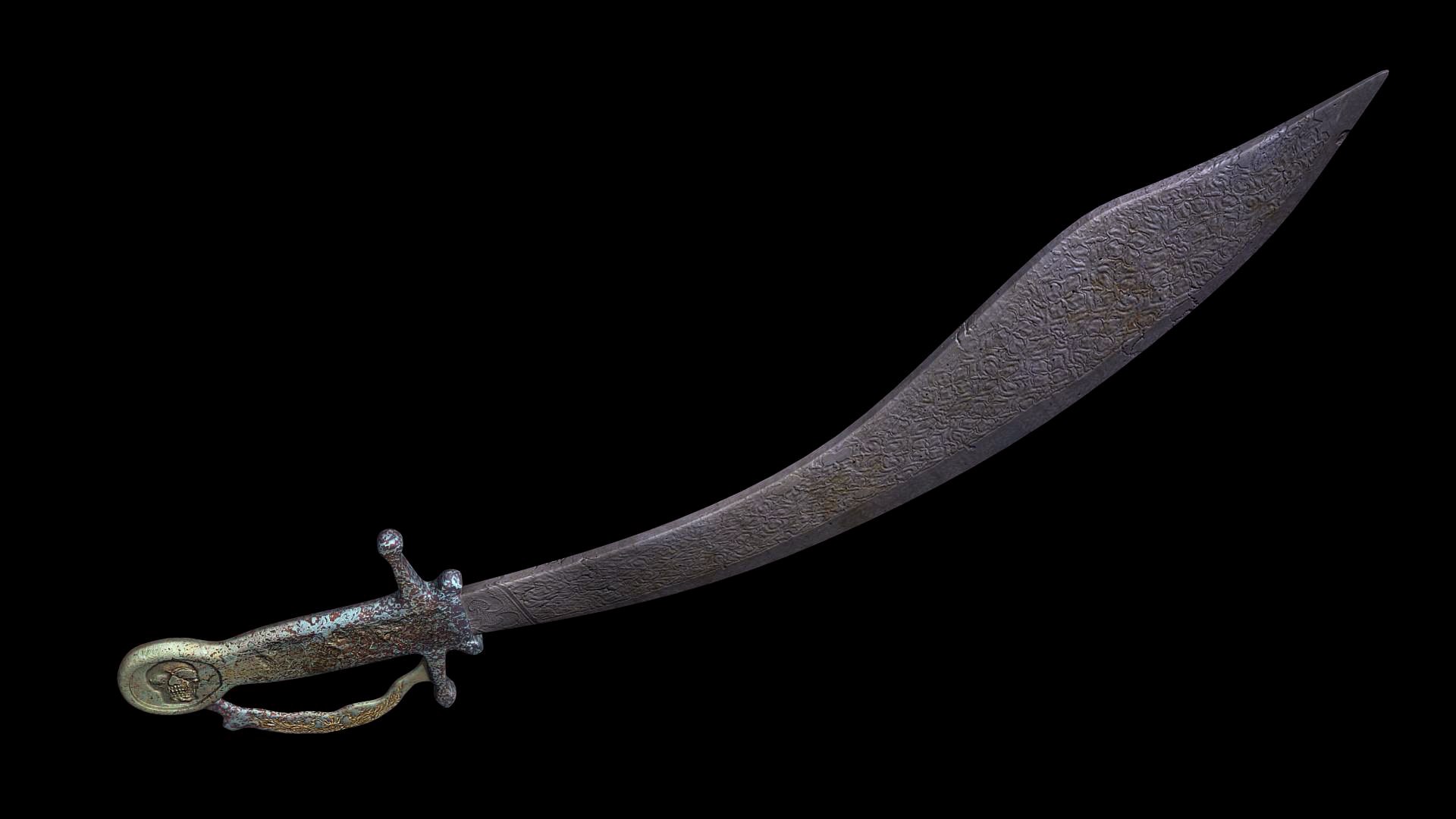 Pirate Sword Model - TurboSquid 2242763