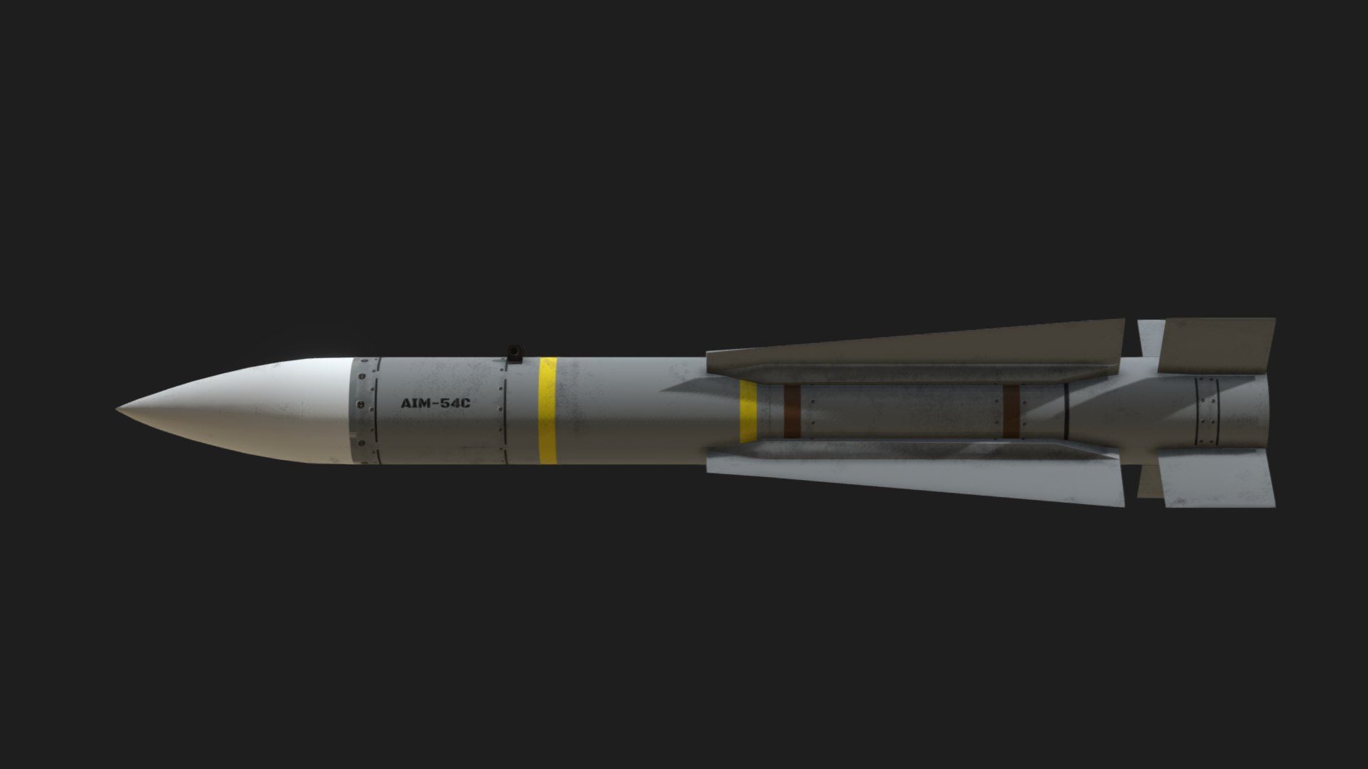 3D AIM -54C Phoenix American Air To Air BVR Missile - TurboSquid 1899324